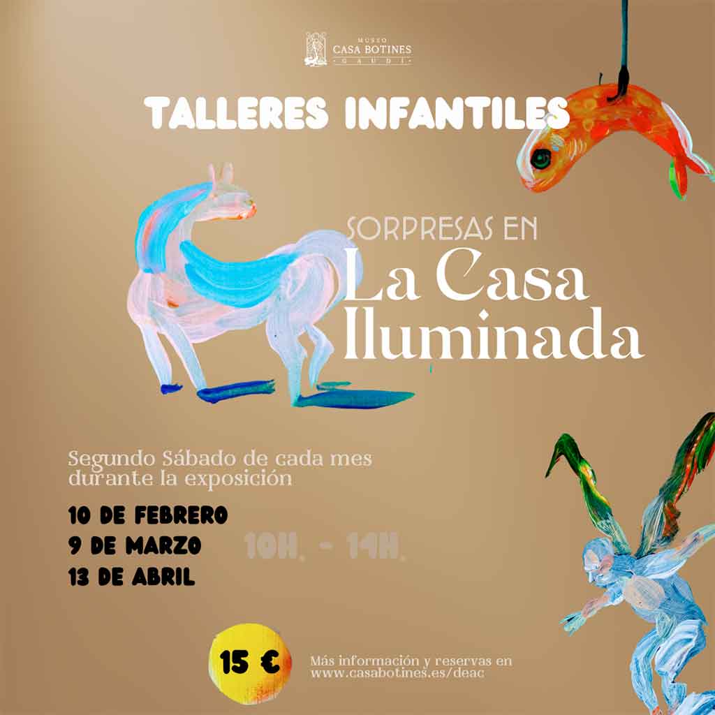 Taller Sorpresas en La Casa Iluminada - Menudo es León