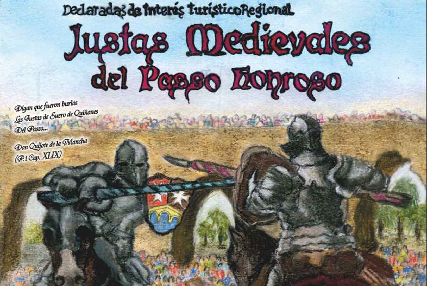 Programa de las Justas Medievales en Hospital de Órbigo - Menudo es León