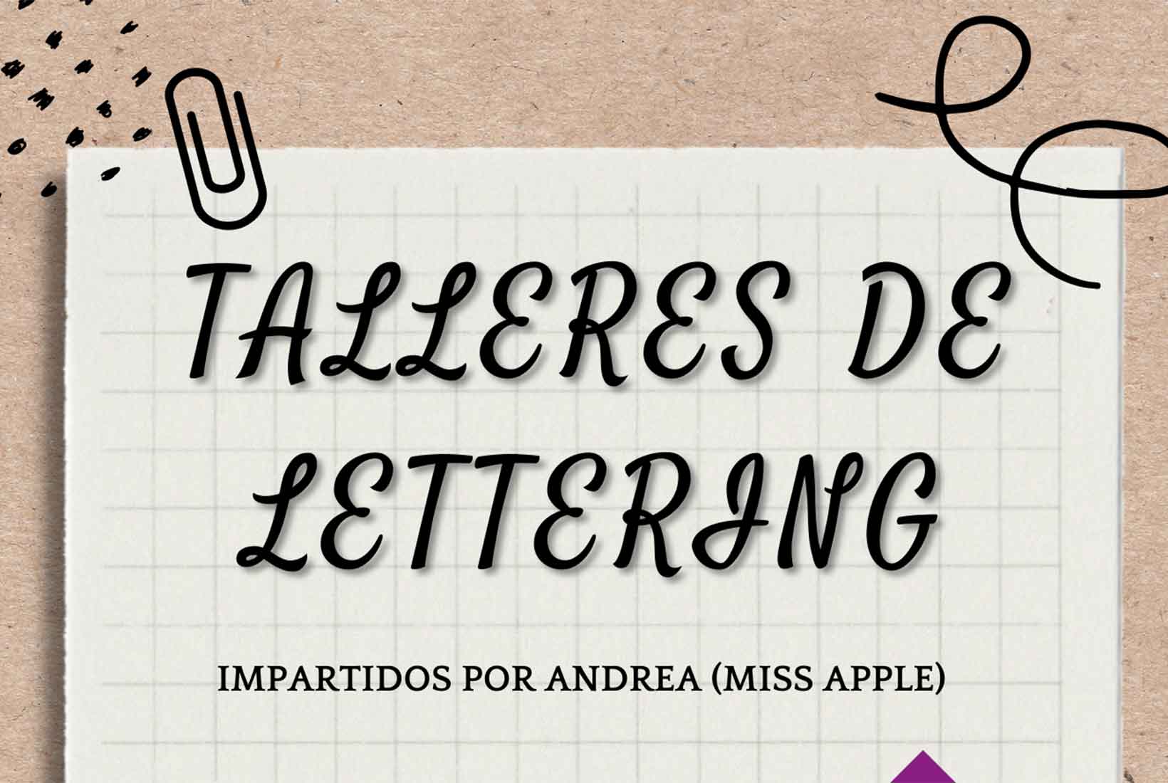 Taller de Lettering básico - Menudo es León
